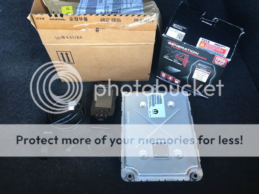 SCT Hellcat PCM with X4 Programmer | SRT Hellcat Forum